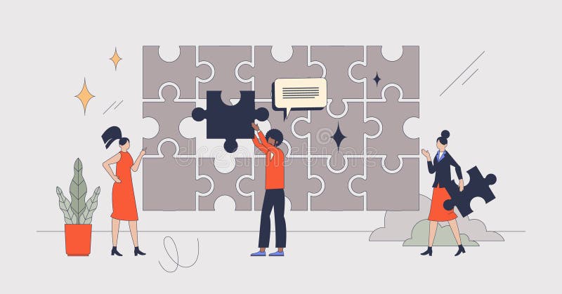 Change Management and Effective Company Transition Retro Tiny Person ...