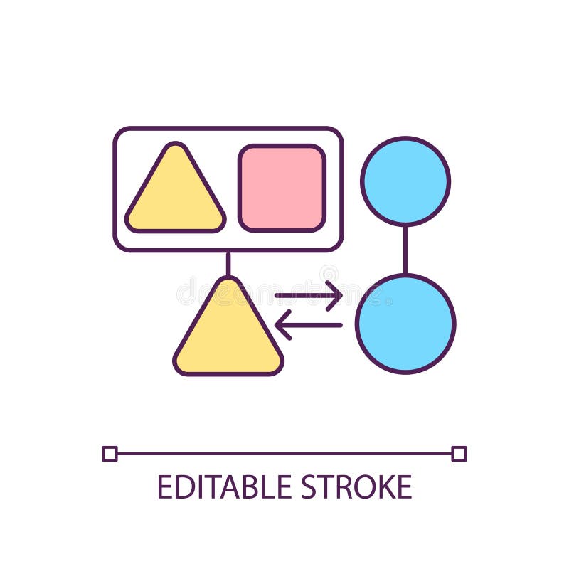 Management of Change Concept Icon Stock Vector - Illustration of line ...