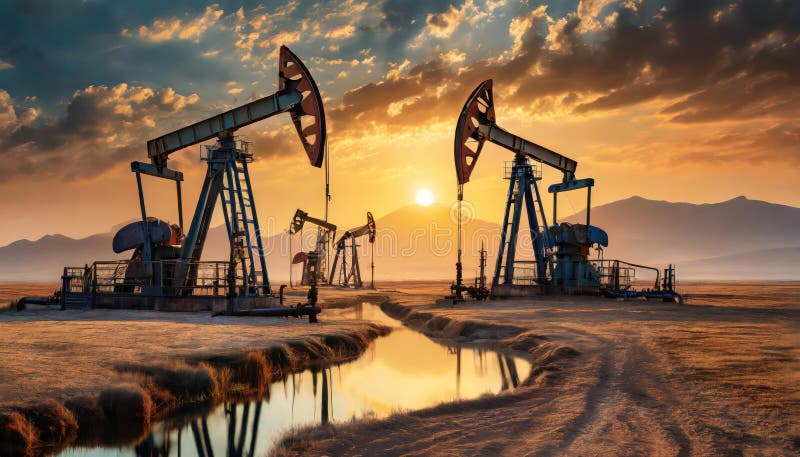 The Change in Oil Prices Caused by the War. Oil Price Cap Concept Stock ...