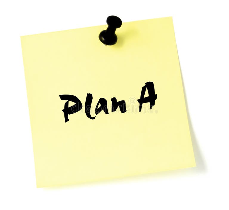 Change Plan a Note stock illustration. Illustration of notice - 8143365