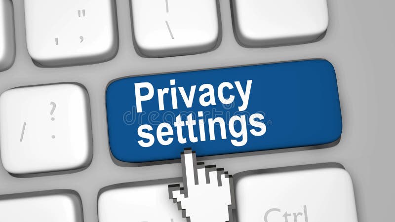 Privacy Setting Stock Illustrations – 2,186 Privacy Setting Stock ...