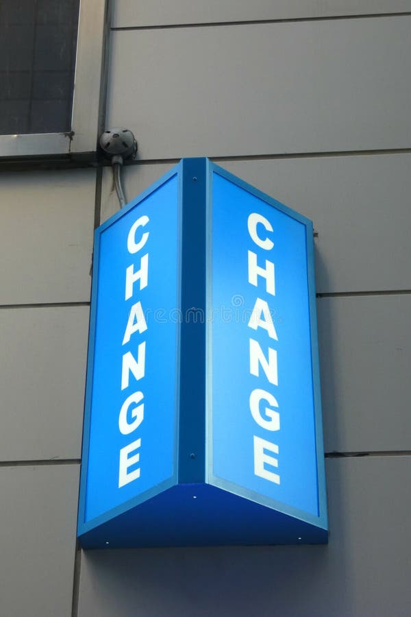 Change Sign stock image. Image of evolution, reading - 109291313