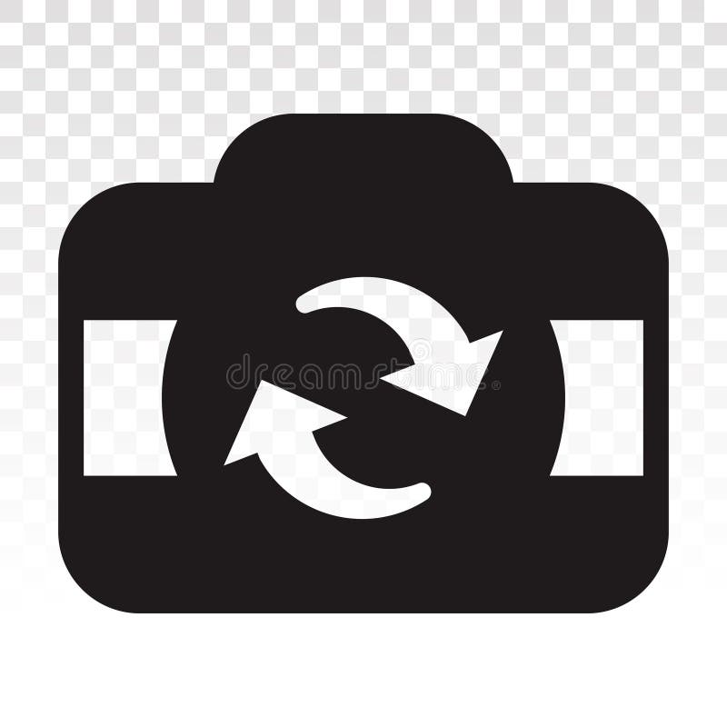 Change or Switch Camera Icon for Apps or Website Stock Vector ...