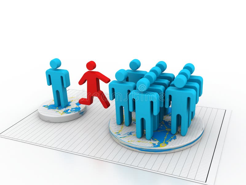 Change Team stock illustration. Illustration of business - 36349099