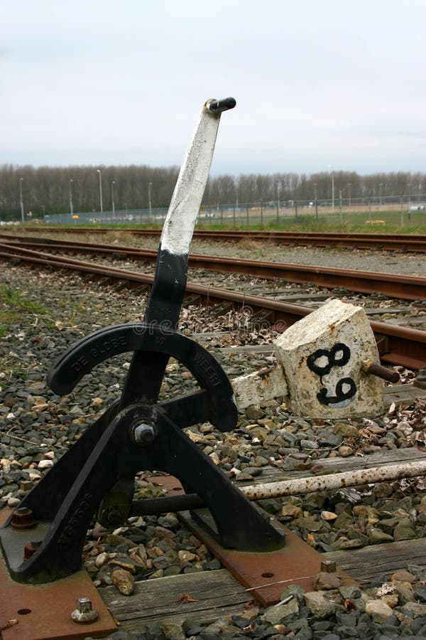 Change tracks stock image. Image of stone, transportation - 756509