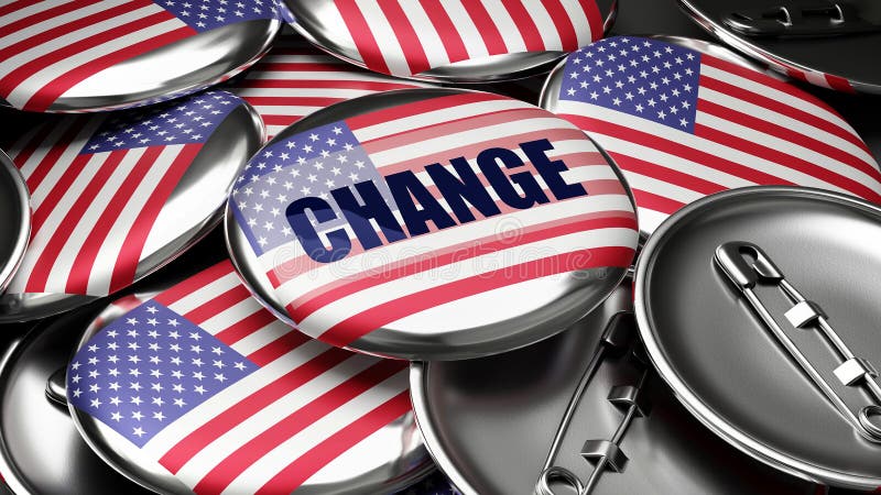Change in USA stock photo. Image of election, poll, vote - 247690426
