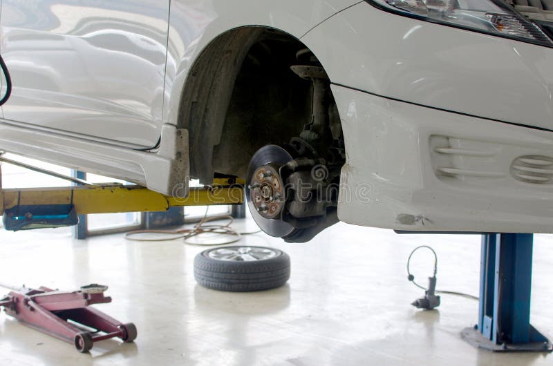 Change the wheel stock photo. Image of shop, tyre, transportation ...