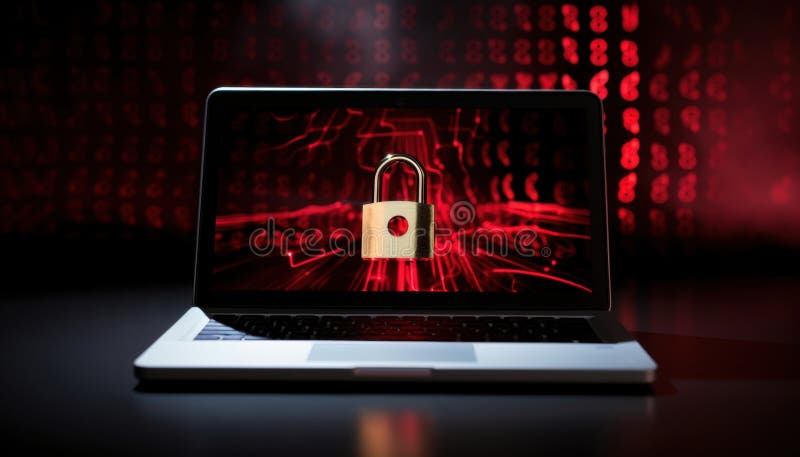 Change Your Password Day Cybersecurity Concept with Laptop and Digital ...