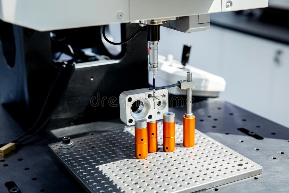 Changer Racks and Probe Modules. Probe Material Stylus Close-up Process ...