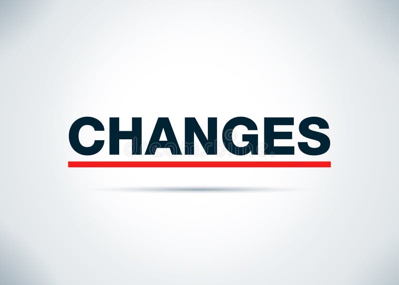 Changes Abstract Flat Background Design Illustration Stock Illustration ...