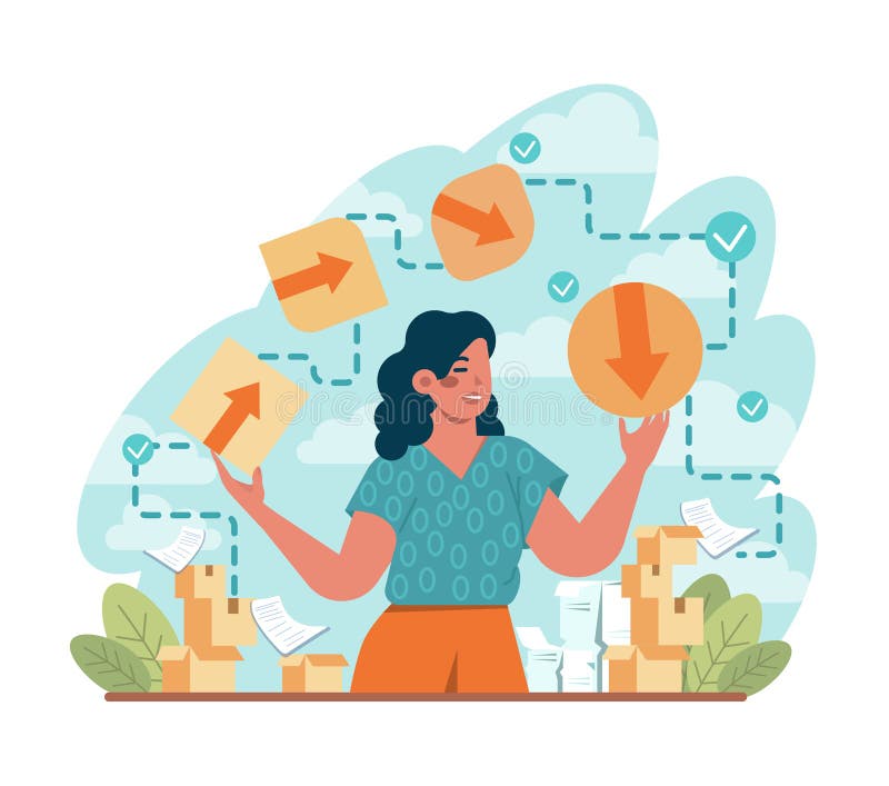 Changes Concept. Transformation and Evolution Metaphor Stock Vector ...