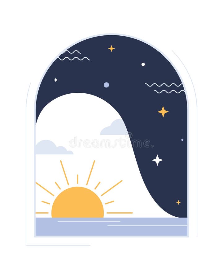 Changes Concept. Transformation or Evolution Metaphor Stock Vector ...