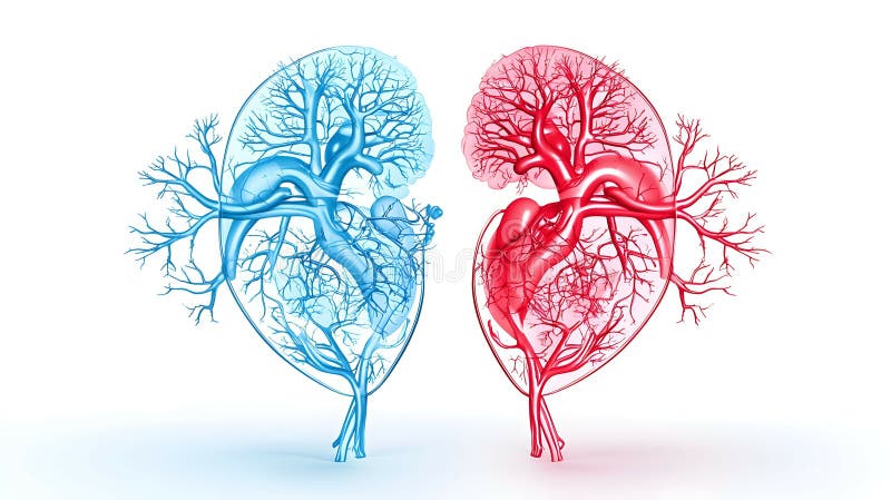 Changes in Human Cardiovascular System Diagram Stock Illustration ...