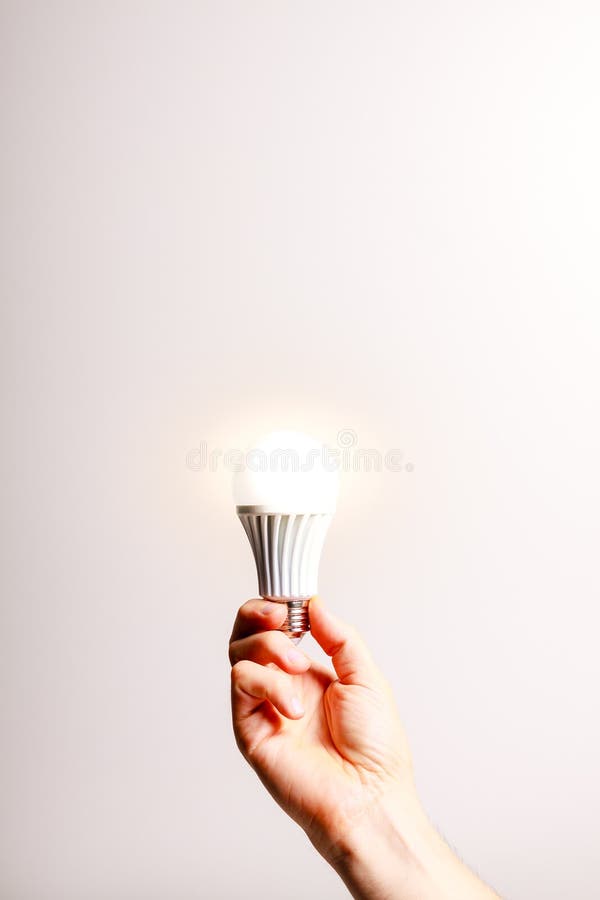 Changing the bulb. stock photo. Image of creative, bulb - 99986640