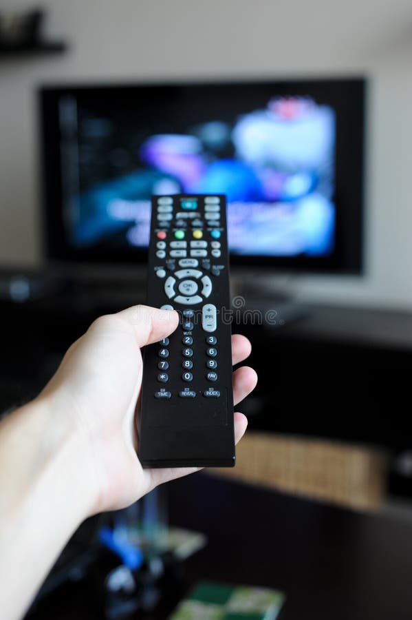 Changing channels stock image. Image of television, technology - 10409545