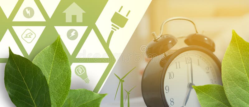 Changing Environment Background and Renewable Energy Concept for ...