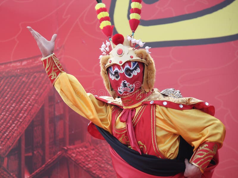 Changing Faces of Sichuan Opera Editorial Photo - Image of folklore ...