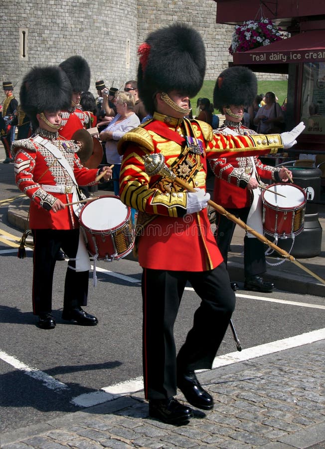 Changing of the Guard at Windsor Castle, England Editorial Photography ...