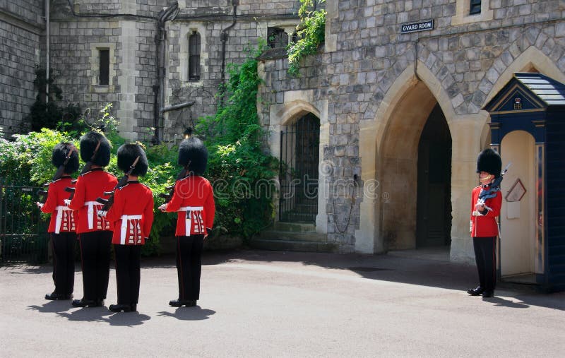 Changing of the Guard editorial photography. Image of english - 8853782