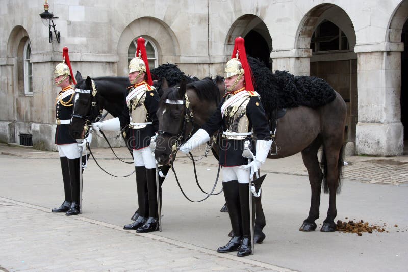Horse Mounted English Royal Guard Editorial Photo - Image of europe ...