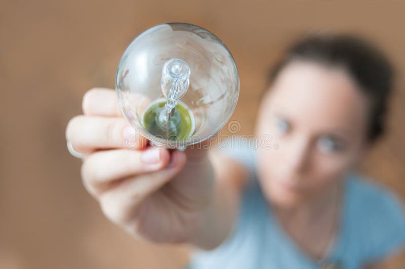 Changing a light bulb stock photo. Image of bulb, house - 56940190