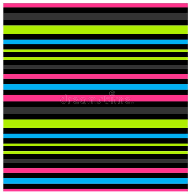 Changing Lines Horizontal Seamless Pattern Stock Vector - Illustration ...