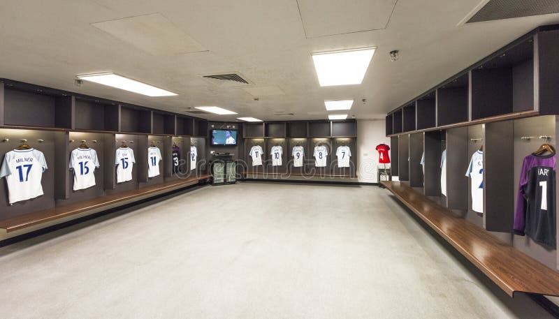 In the changing room editorial stock photo. Image of stadium - 78416533