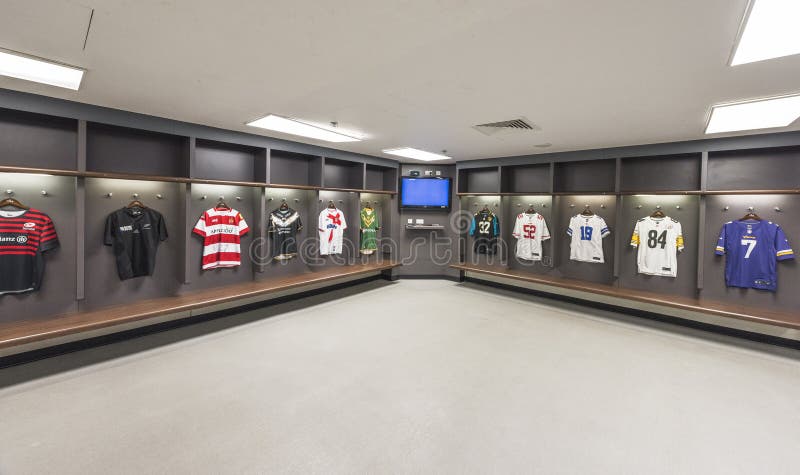 In the changing room editorial photography. Image of england - 78415952