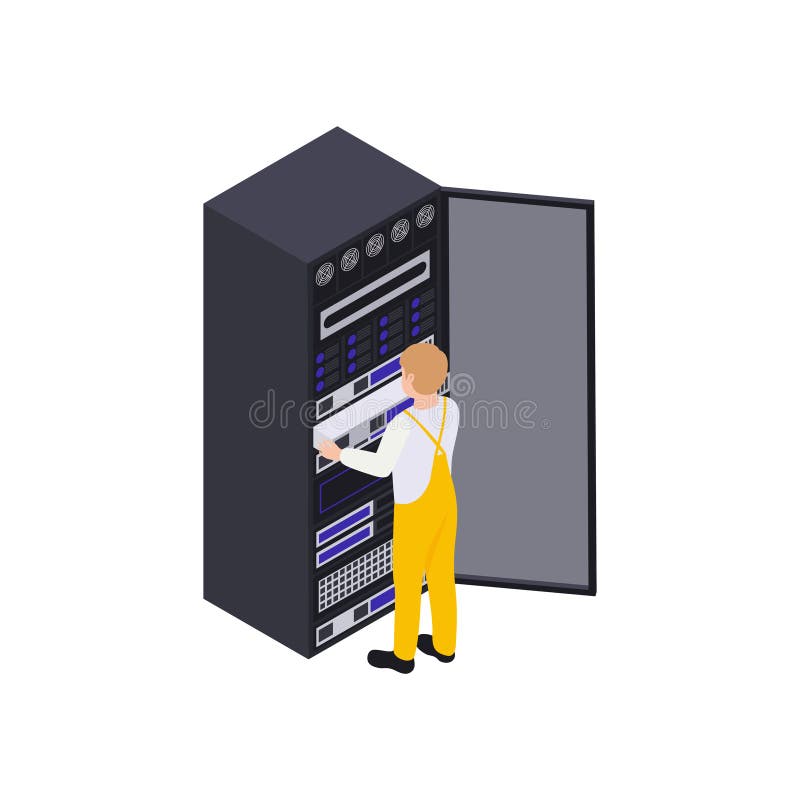 Isometric Rack Mount Stock Illustrations – 33 Isometric Rack Mount ...