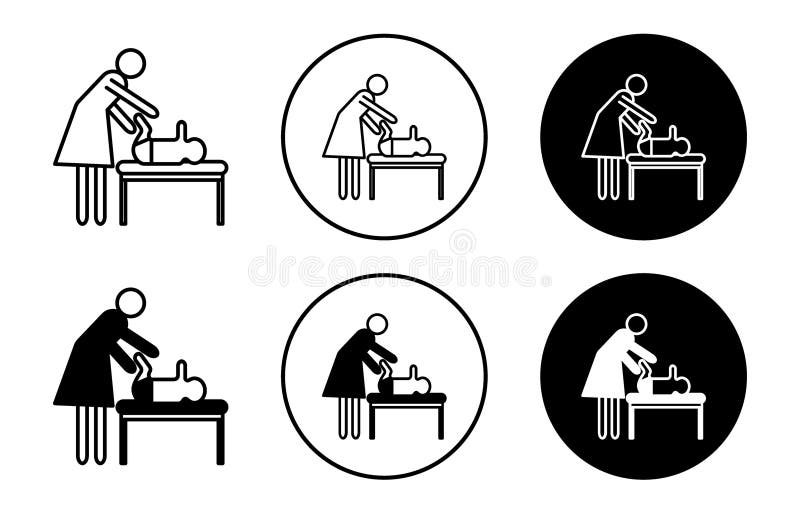 Changing Table Vector Icon Mark Set Symbol for Web Application Stock ...