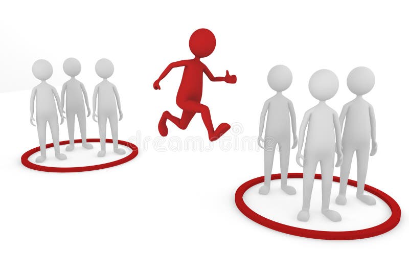 Changing Teams stock illustration. Illustration of change - 12593261