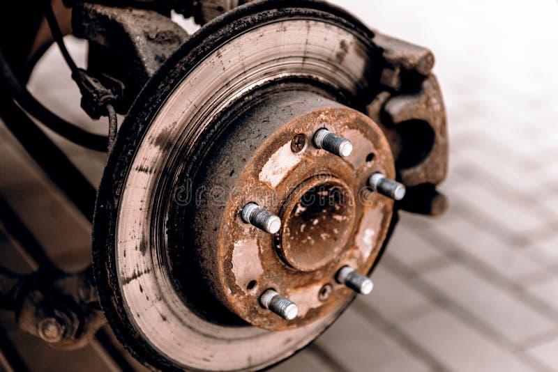 Car disc brakes servicing stock image. Image of fixing - 32405053