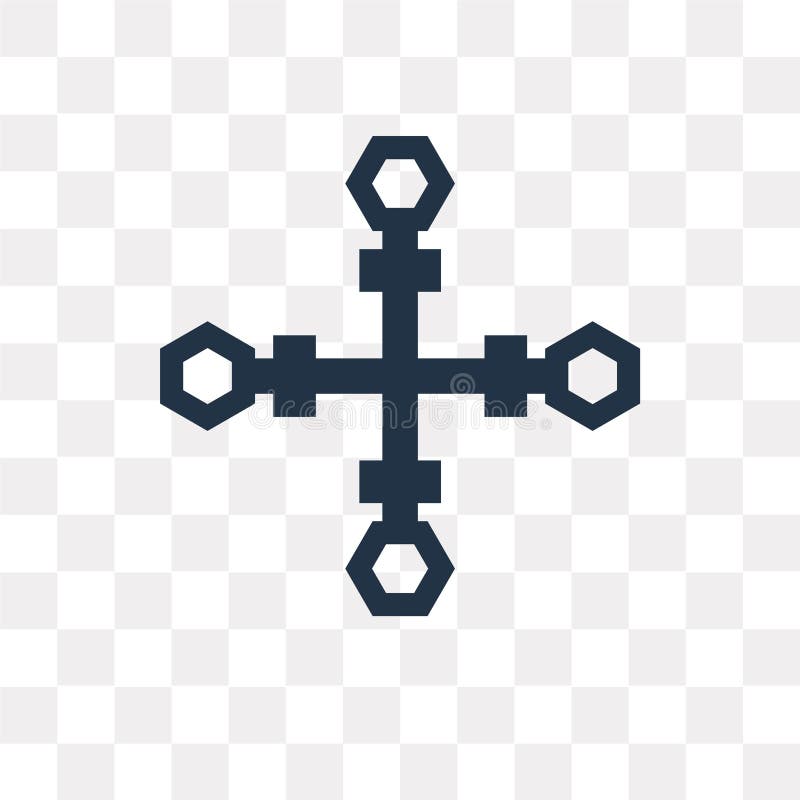 Changing Wheels Tool Vector Icon Isolated on Transparent Background ...