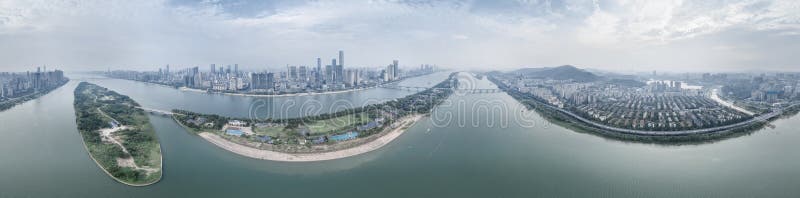 Changsha panoramic view stock photo. Image of chinese - 229016960