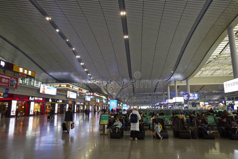 Changsha South Railway Station, China Editorial Image - Image of ...