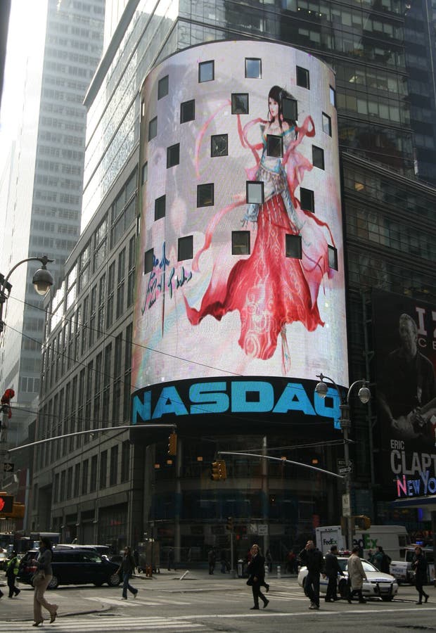 Changyou.com Enumeró En El Nasdaq Foto de archivo editorial - Imagen de ...