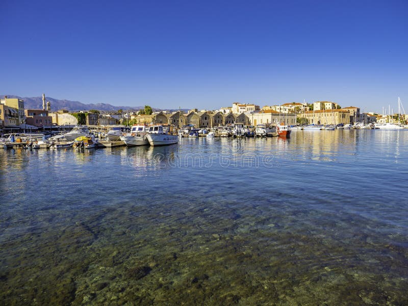 Chania Marina, Old Venetian Harbour. 9th August 2019 Editorial ...