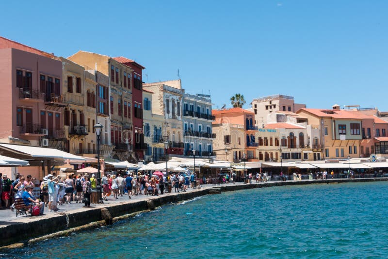 Chania editorial stock image. Image of chania, greece - 73503004