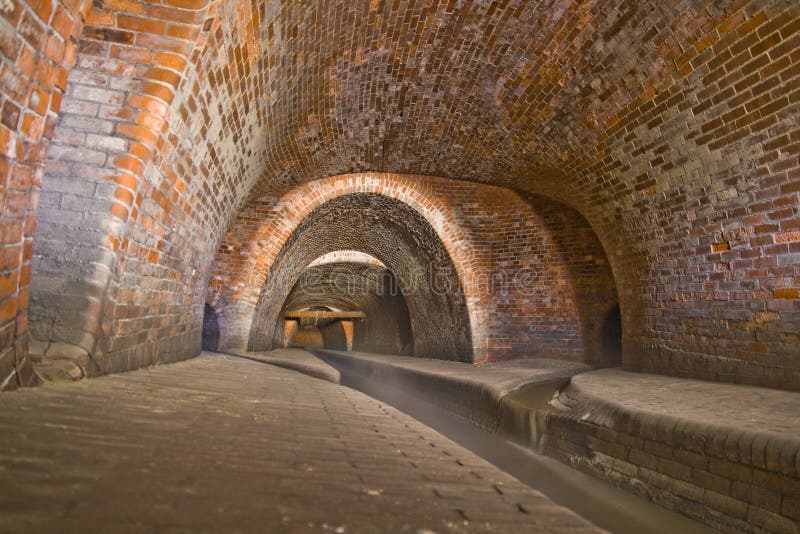 Underground canal system stock photo. Image of dutch - 43128206