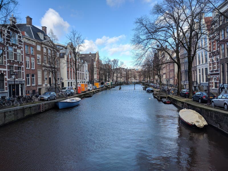 Channels in Amsterdam stock photo. Image of sightseeing - 16680458