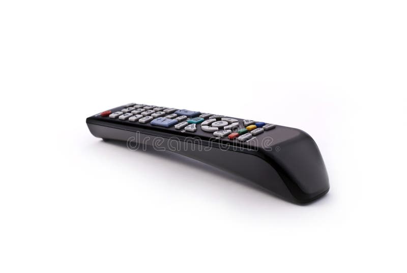 Multimedia and TV Box Receiver and Player with Remote Controller Stock ...