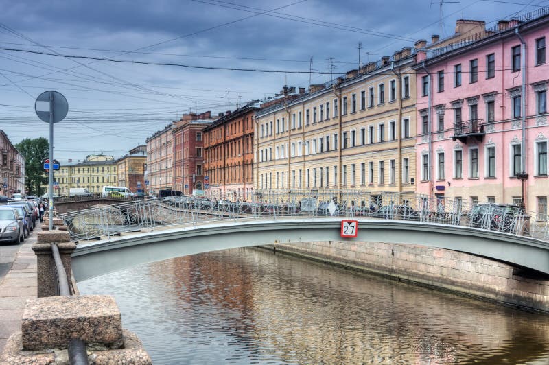 Canal Griboedov in Saint-Petersburg Stock Photo - Image of ...