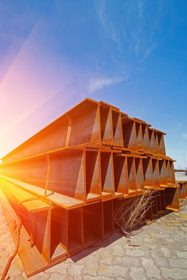 Channel steel stock photo. Image of materials, metal - 347255270