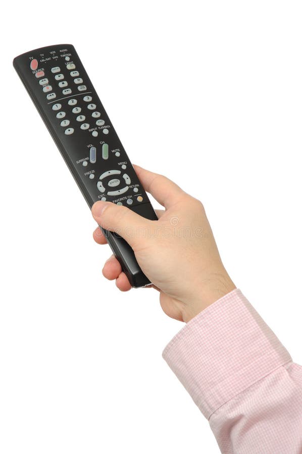 Channel Surfing stock photo. Image of holding, keypad - 23941884