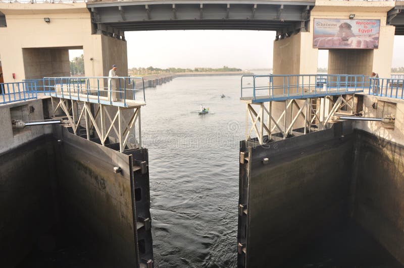 This Channel Used To Enter Egypt Stock Image - Image of used, enter ...