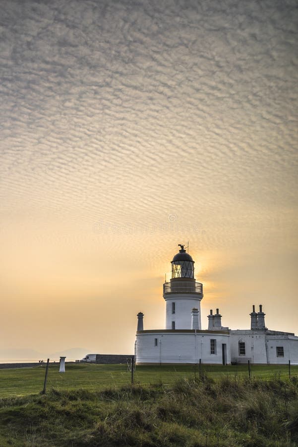 Chanonry Point Lighthouse in Scotland. Stock Photo - Image of isle ...