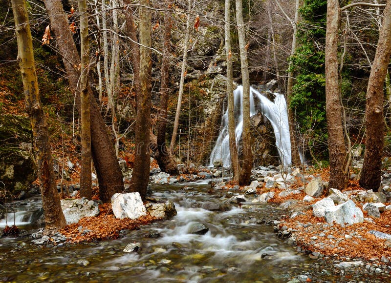 Chantara Waterfalls Cyprus Stock Photos - Free & Royalty-Free Stock ...