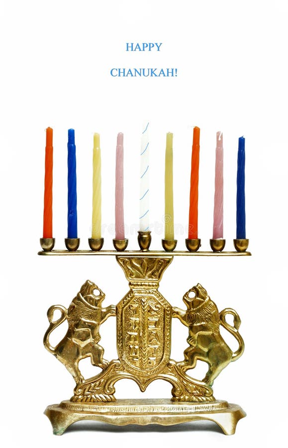 Chanukah No. 4 stock photo. Image of candles, holiday - 11980076