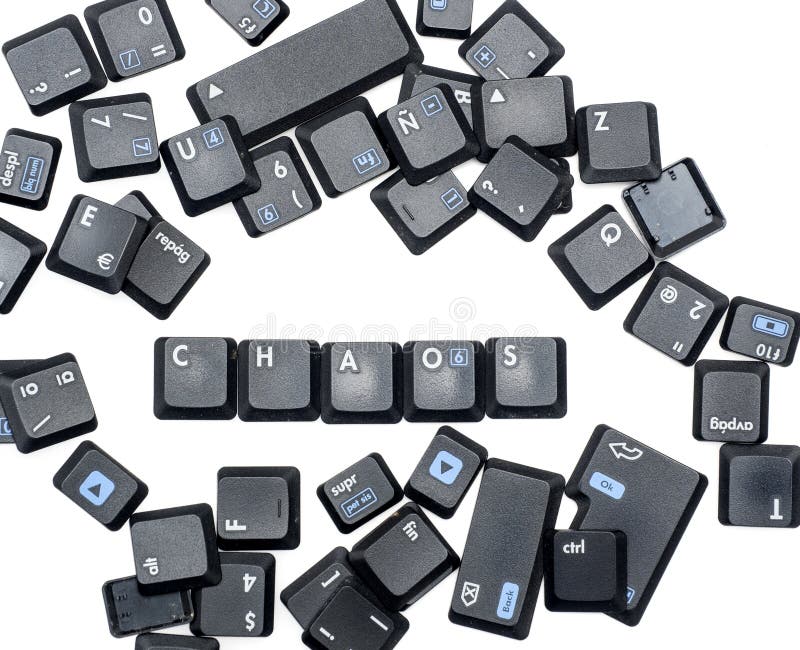 Disordered Papers, Clutter on a Desk Stock Image - Image of chaotic ...