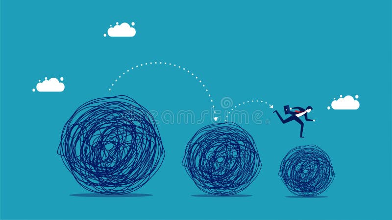 The Chaos Problem Was Reduced. Businessmen Run on less Chaos Stock ...